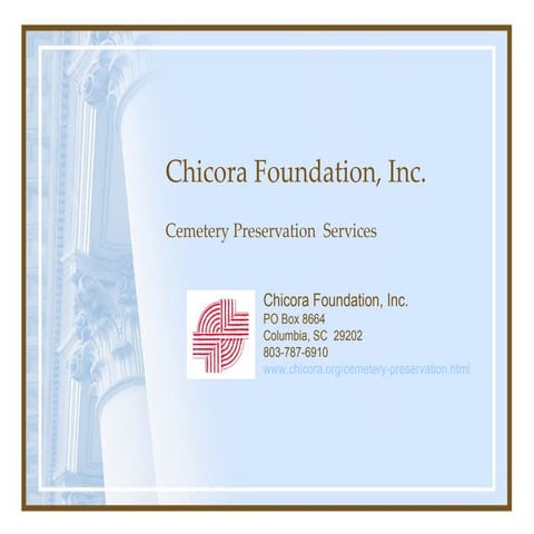 Chicora Introduction | PPT