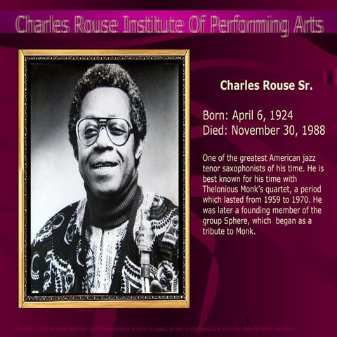 "The Bass Walk" recorded at the Evergreen Stage | PDF