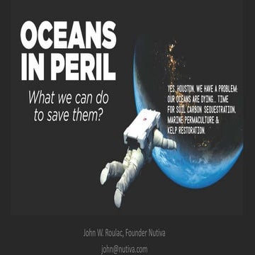 Oceans in Peril | PPT