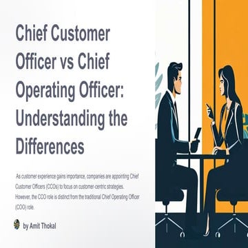 Chief Customer Officer vs Chief Operating Officer: Understanding the ...