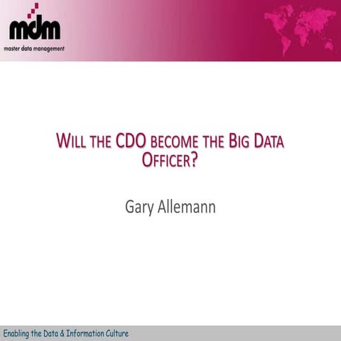 Role of the Chief Data Office Infographic by IBM | PDF