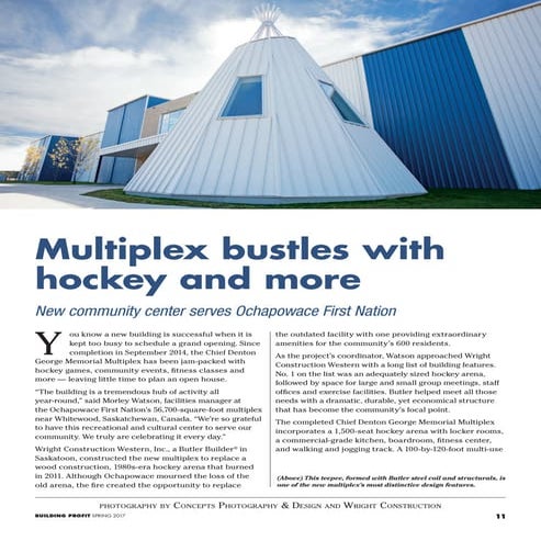Multiplex bustles with hockey and more | PDF