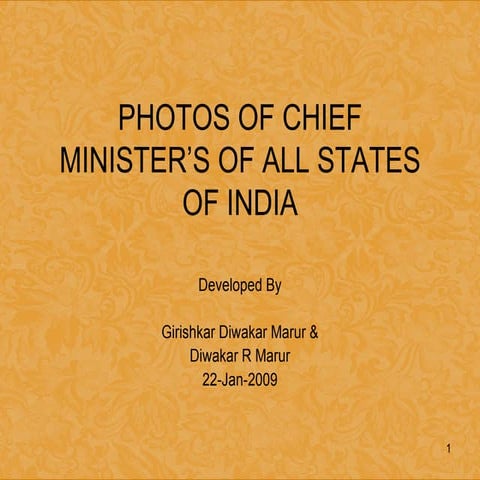 Indian state's CM list.pptx