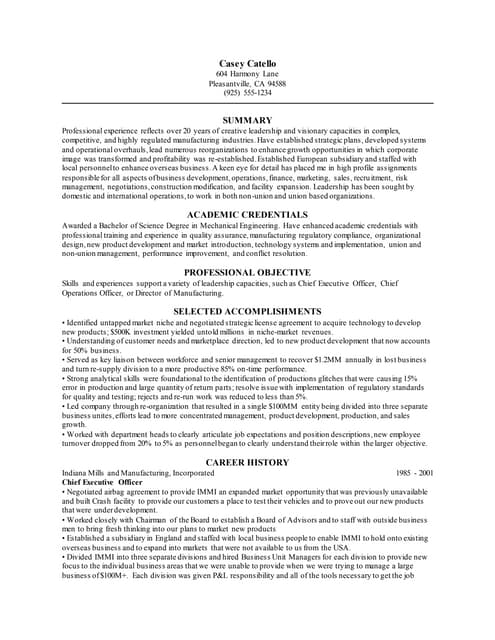 Director, human resources (best) CV template | DOCX