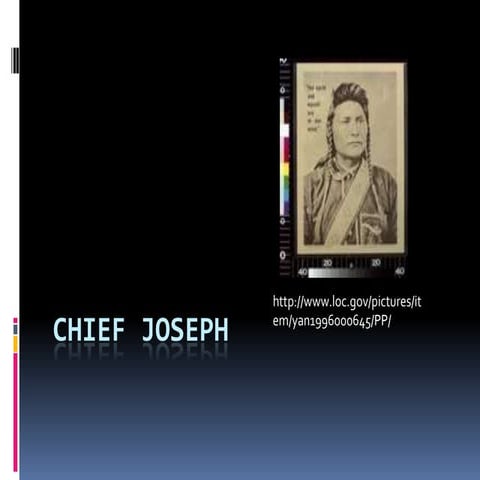 Chief Joseph | PPTX