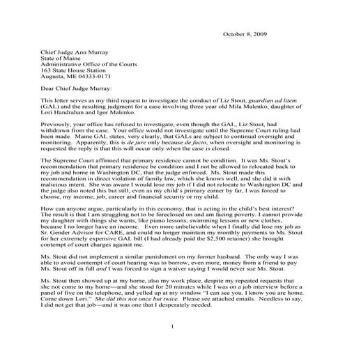 Chief judge letter(1) third request | DOC