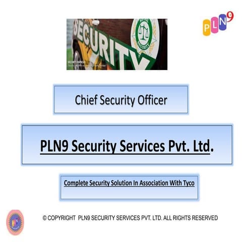 Chief Security Officer | PPTX