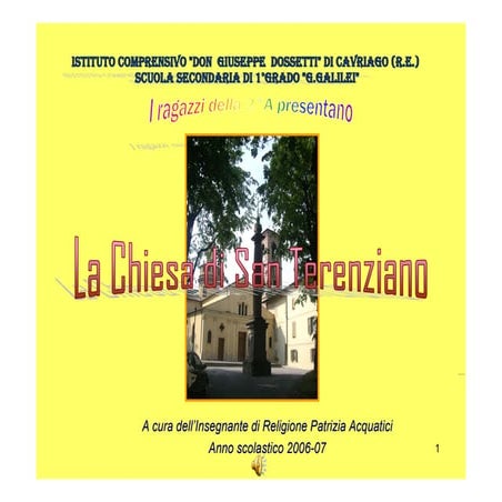 La Chiesa di San Terenziano | PDF