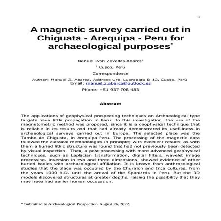 Magnetic Survey for exploration and its interpretation.pptx