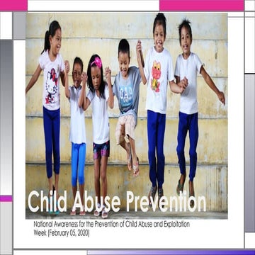 Child-Abuse-Prevention for Teachers-SHS2 | PPT
