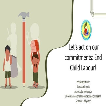 understand child-labor and what is your role in preventing it | PPTX ...