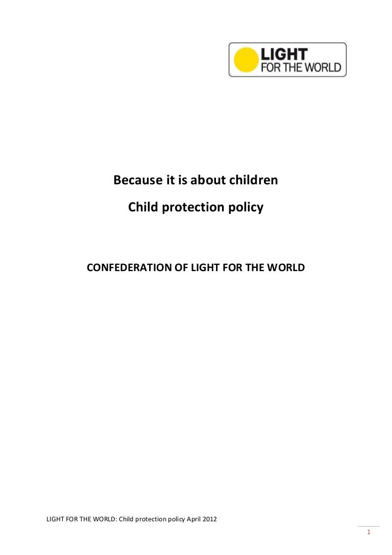 Child Protection policy Child Protection policy