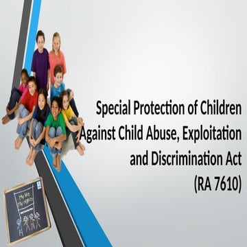 Republic Act 7610 | PPTX