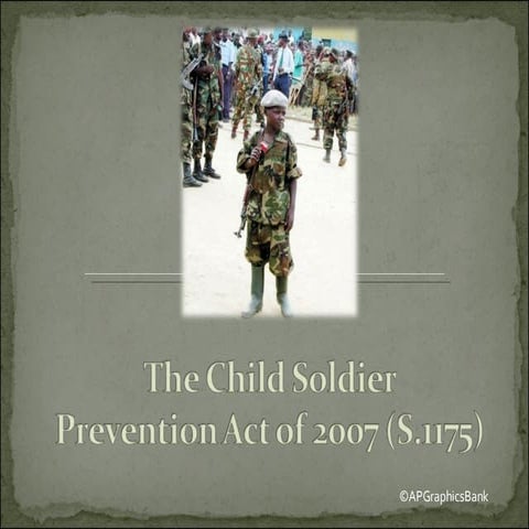 Child Soldiers | PPT