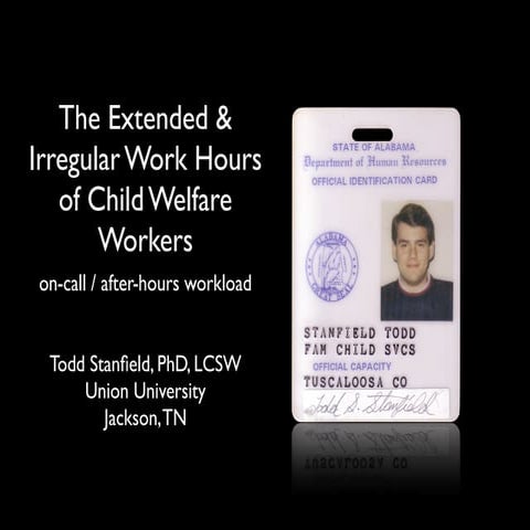 Child Welfare Hours | PDF