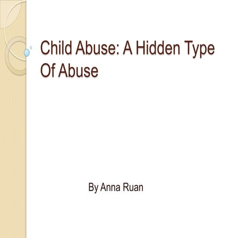 Child abuse | PPT