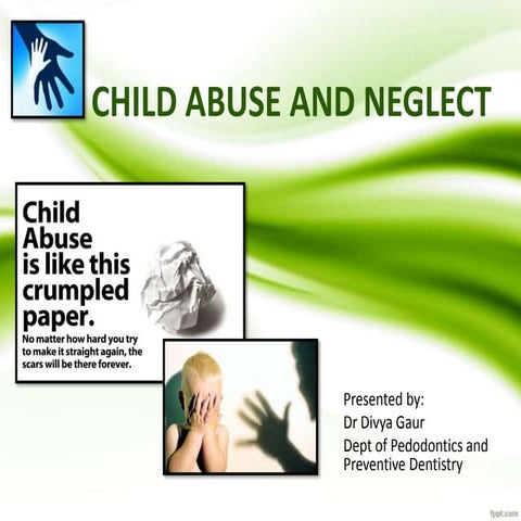 Factors that contribute to child abuse and neglect (parental factors ...