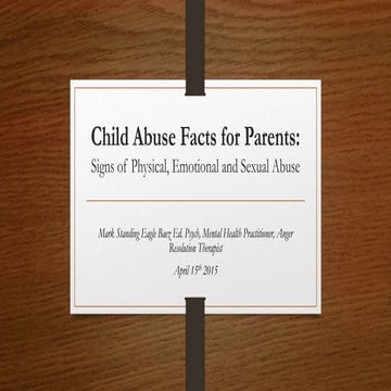 REPORTING AN ABUSE OF CHILDREN IN COMMUNITIES.pptx