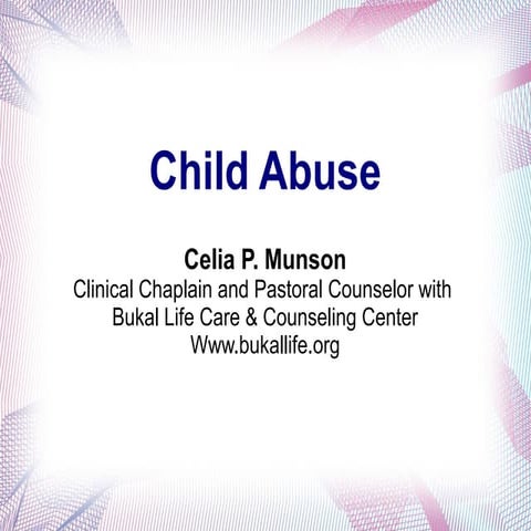 Child Abuse | PPT