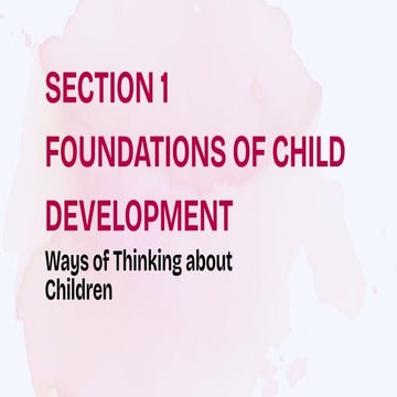 Module 1 Child And Adolescent Development Pdf