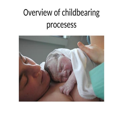 OVERVIEW OF CHILD BEARING PROCESS DURING | PPT