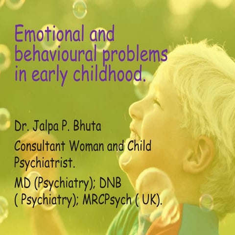 Child behaviour | PPT | Mental Health | Diseases and Conditions