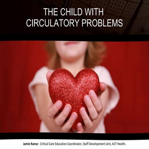 The child with circulatory probelms | PPT