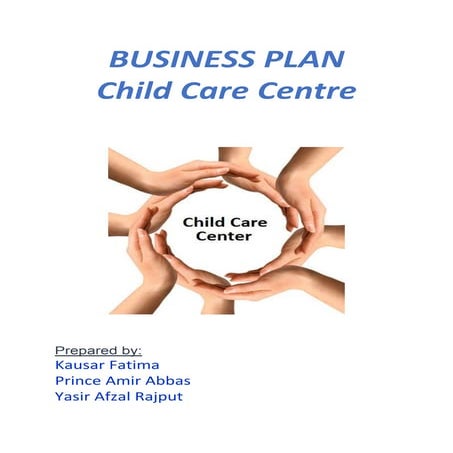 Child Care Center - Business Plan | PDF