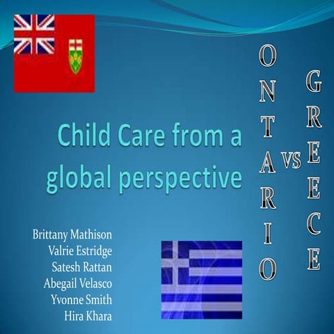 Child care from a global perspective | PPTX
