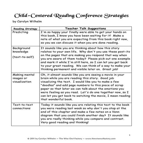 Reading strategy songs 2 | PPTX