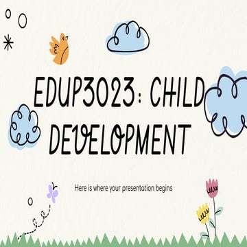 Child development chapter 1 | PPT