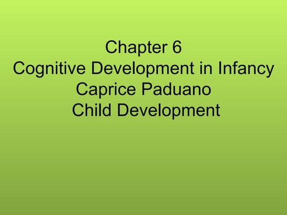 Early brain development | PPT