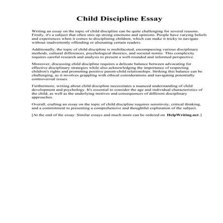 Child Discipline Essay.pdf