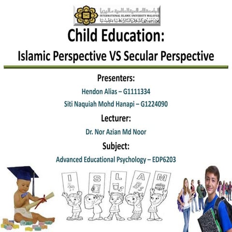 Child Education in Islamic Perspective | PPTX