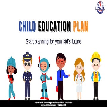 Child Education Plan | PPT