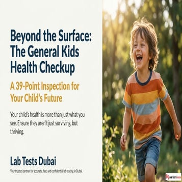 Kids Health Checkup: Comprehensive Pediatric Wellness Panel | PDF