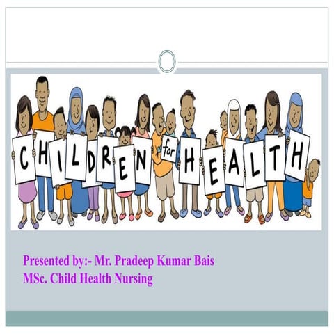 Child health problem in India Pediatric Nursing | PPTX
