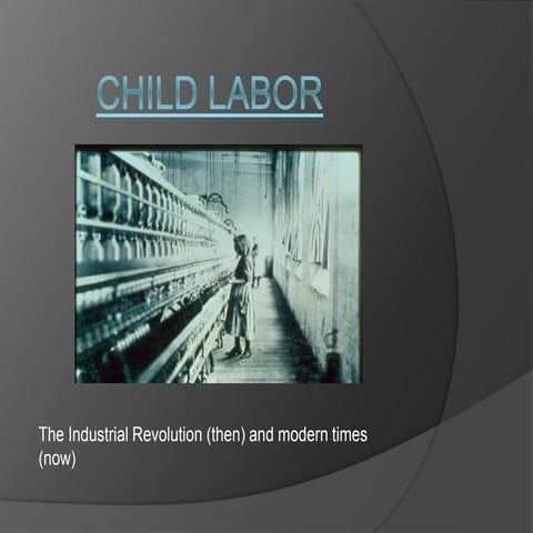 Child labor | PPTX