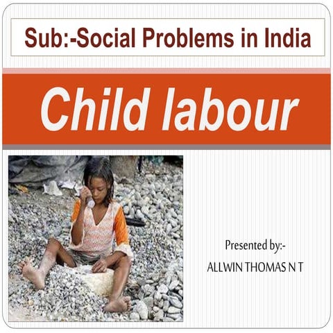 Child labour | PPTX