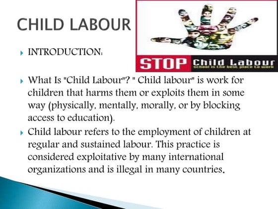 Child labour | PPT