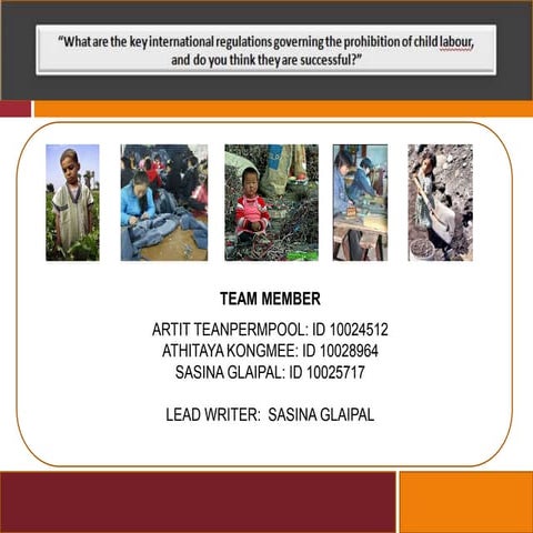 Childlabourpresentation1 | PPTX