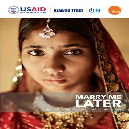 Child marriage product | PPTX