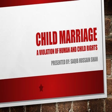 statistics of child marriage with causes, effects and Solutions | PPTX