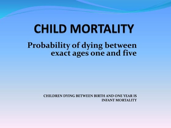 UNICEF: GOBI FFF Program | PPTX | Children\'s Health | Healthy Living