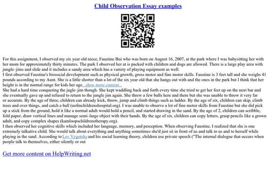 HDFS 3900; 2-3 Year Old Observation Template Gruenhut.docx