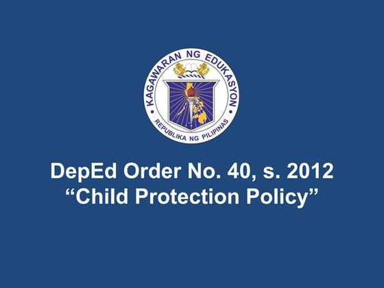 CPC FUNCTIONALITY TOOL deped protection policy | PDF | Professional ...