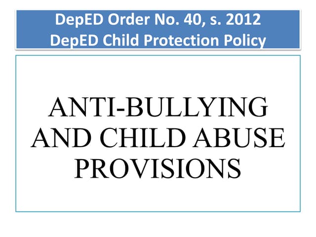 CPC FUNCTIONALITY TOOL deped protection policy | PDF