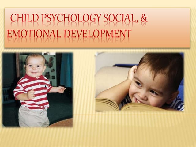 Child development revision 1