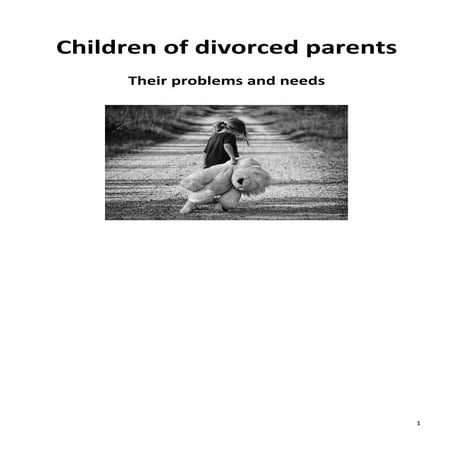 Children of divorced parents | PDF