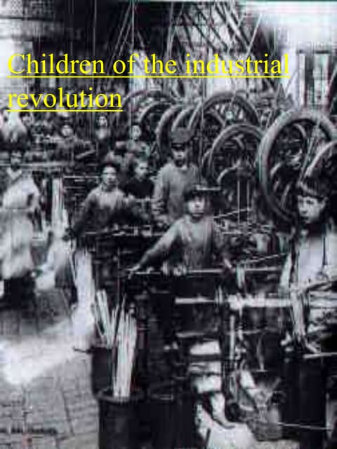 Industrial Revolution: Child Labour | PPT | Parenting Children Aged 4 ...
